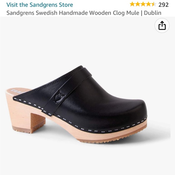 Sandgrens | Shoes | Sandgrens Swedish Handmade Wooden Clog Mule | Poshmark